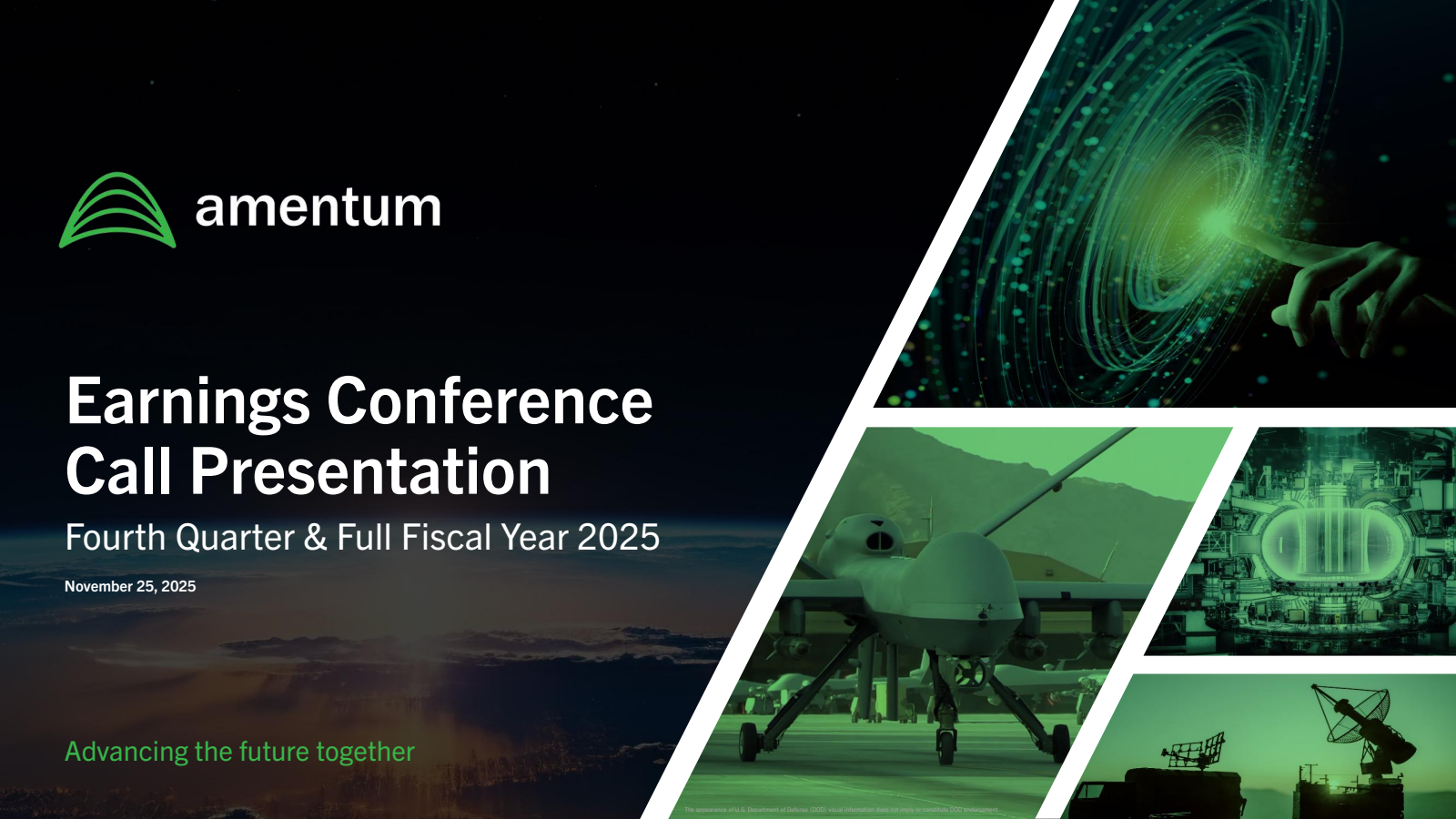 Amentum (AMTM) Earnings Date and Reports 2026