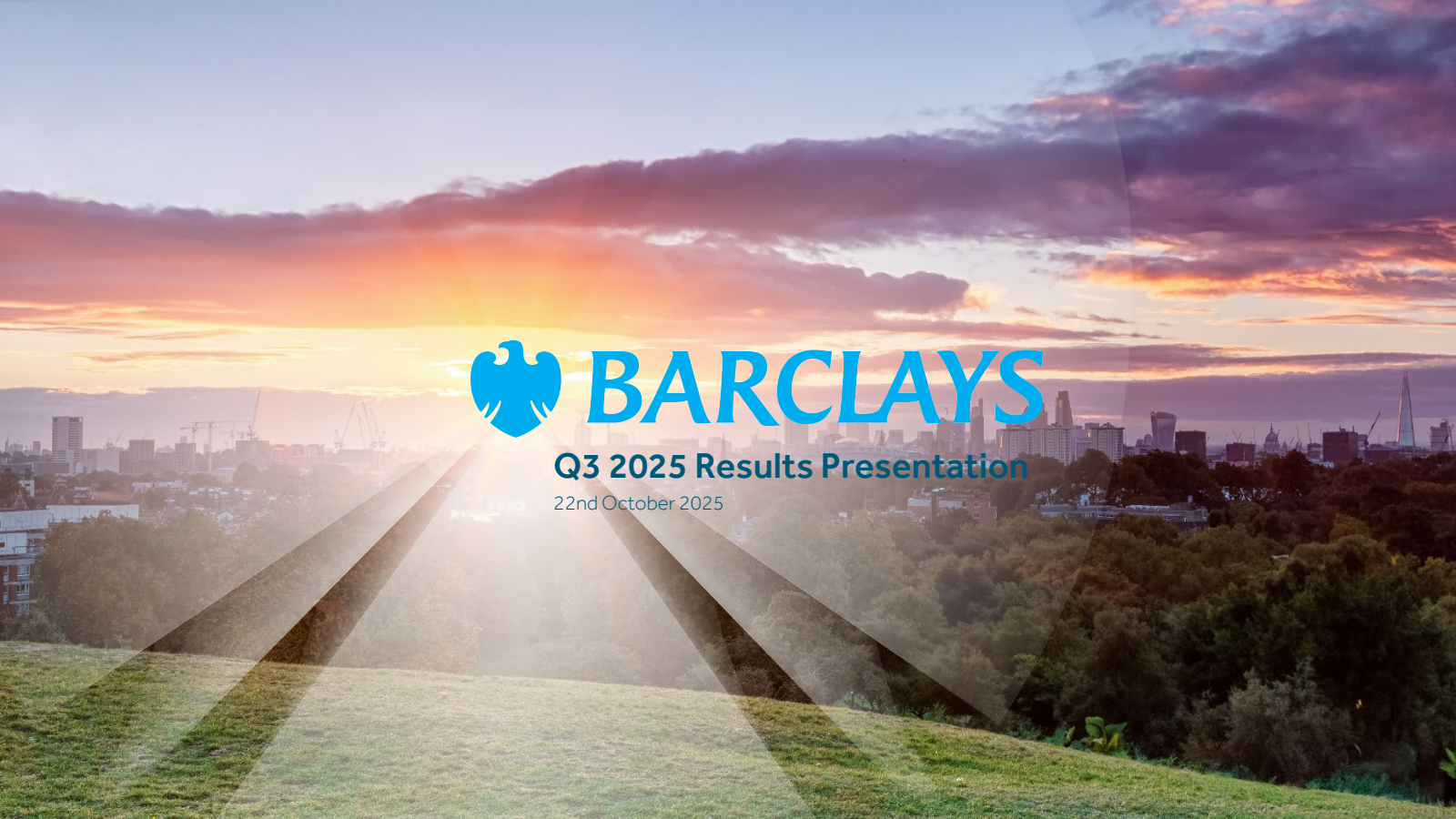 BCS Q3 2025 Earnings Report on 10/22/2025