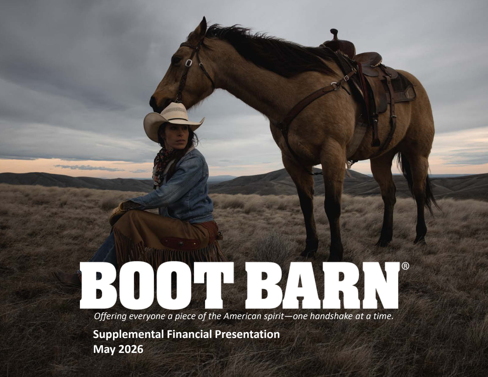 BOOT Q4 2026 Earnings Report on 5/14/2026