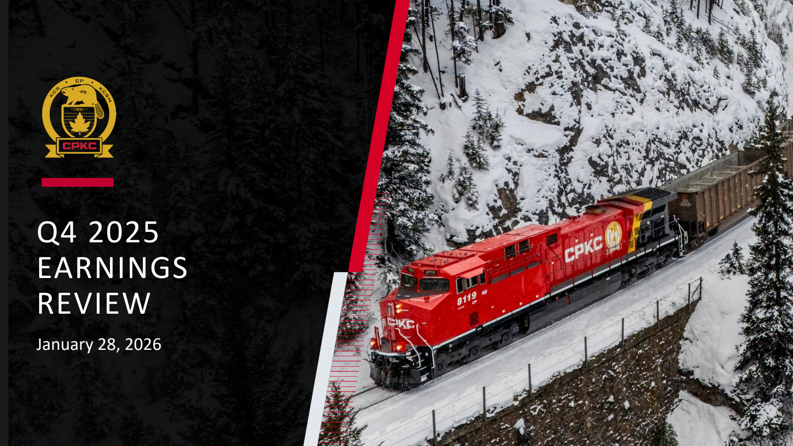 CP Q4 2025 Earnings Report on 1/28/2026