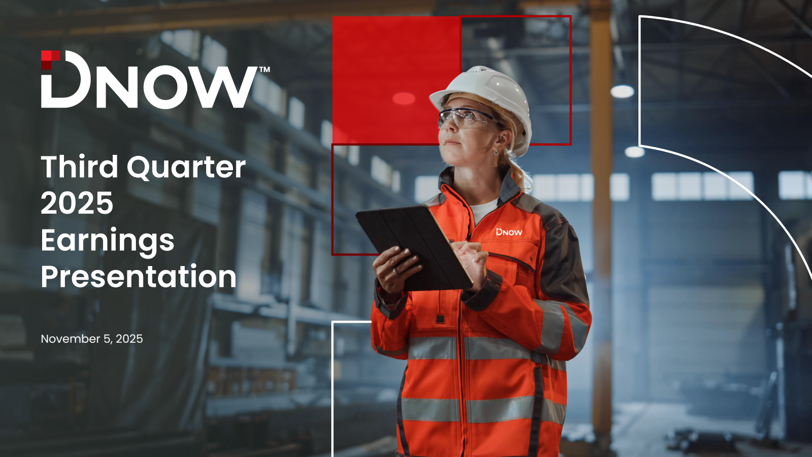 DNOW Q3 2025 Earnings Report on 11/5/2025