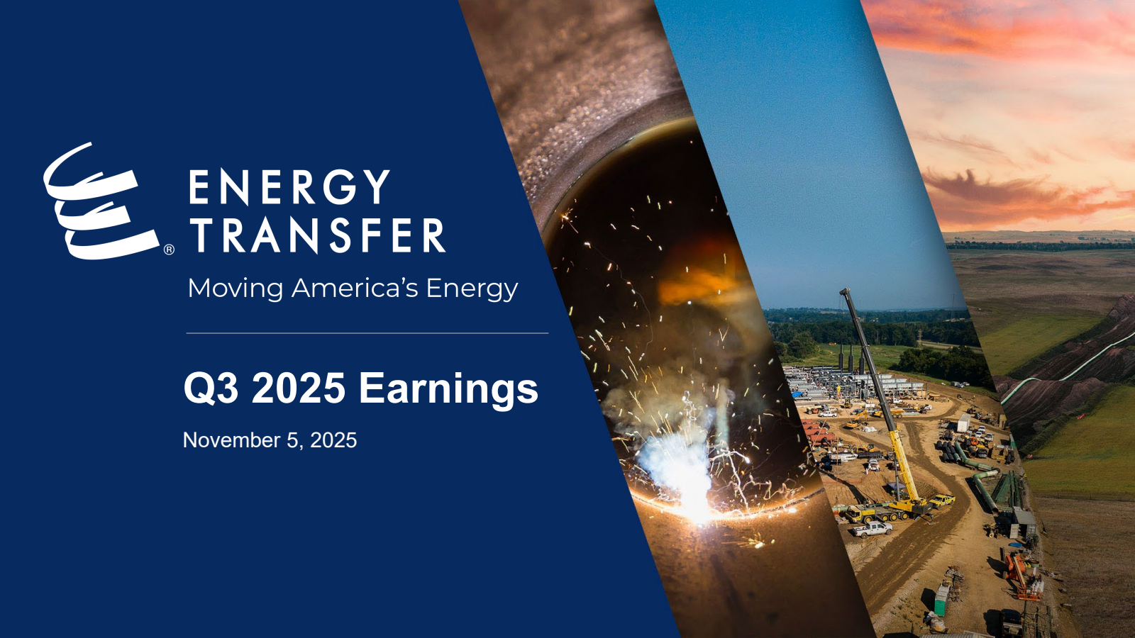 ET Q3 2025 Earnings Report on 11/5/2025