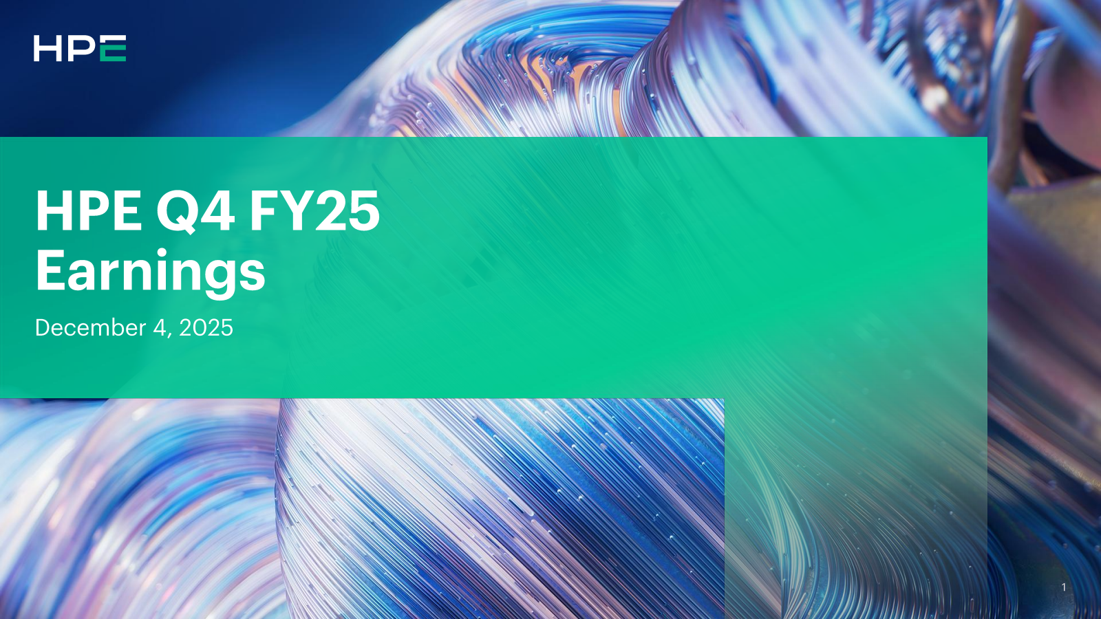 Hewlett Packard Enterprise (HPE) Earnings Date and Reports 2026