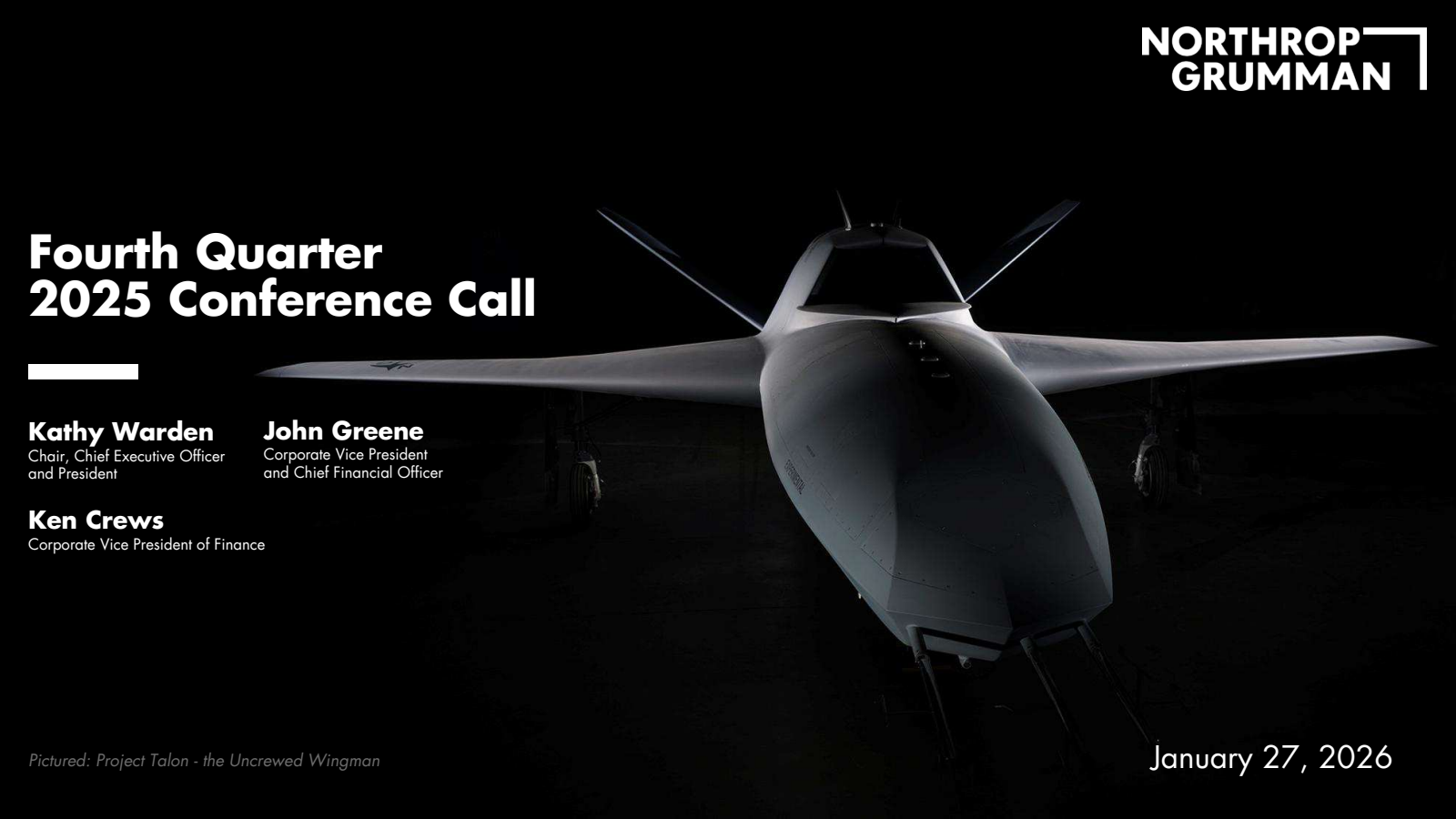 Northrop Grumman (NOC) Earnings Date and Reports 2026