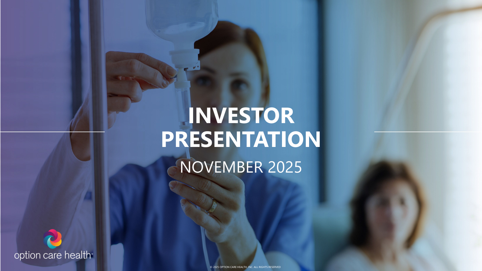 OPCH Q3 2025 Earnings Report on 10/30/2025