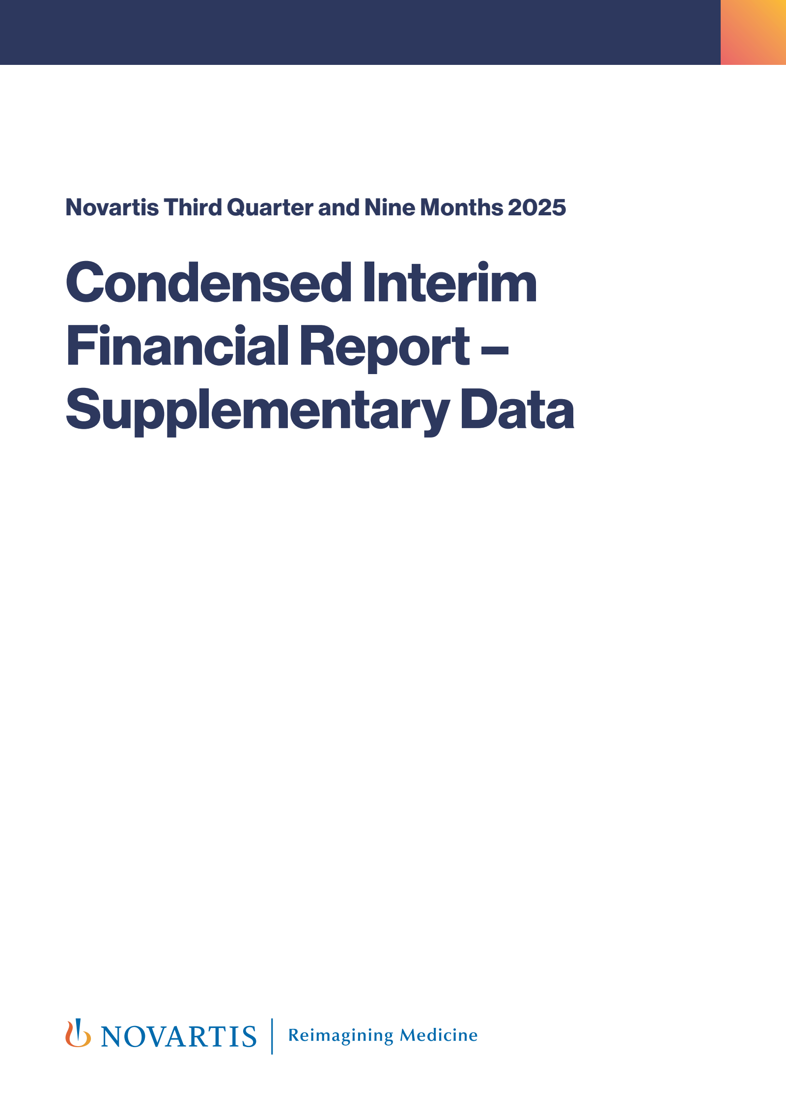 NVS Q3 2025 Earnings Report on 10/28/2025