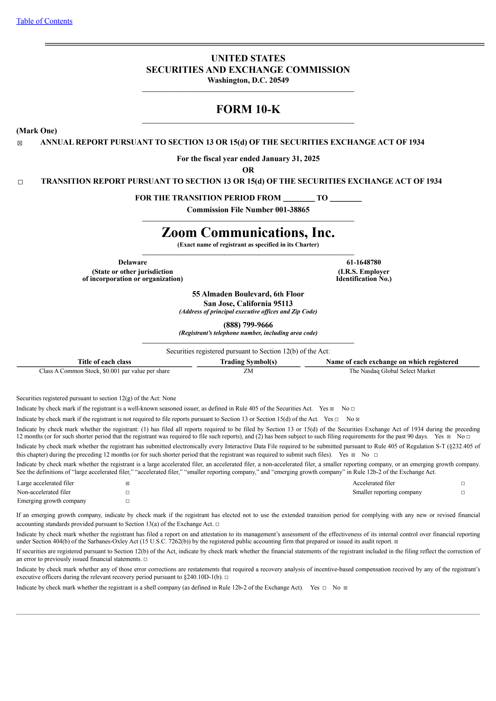 ZM Q4 2025 Earnings Report on 2/24/2025